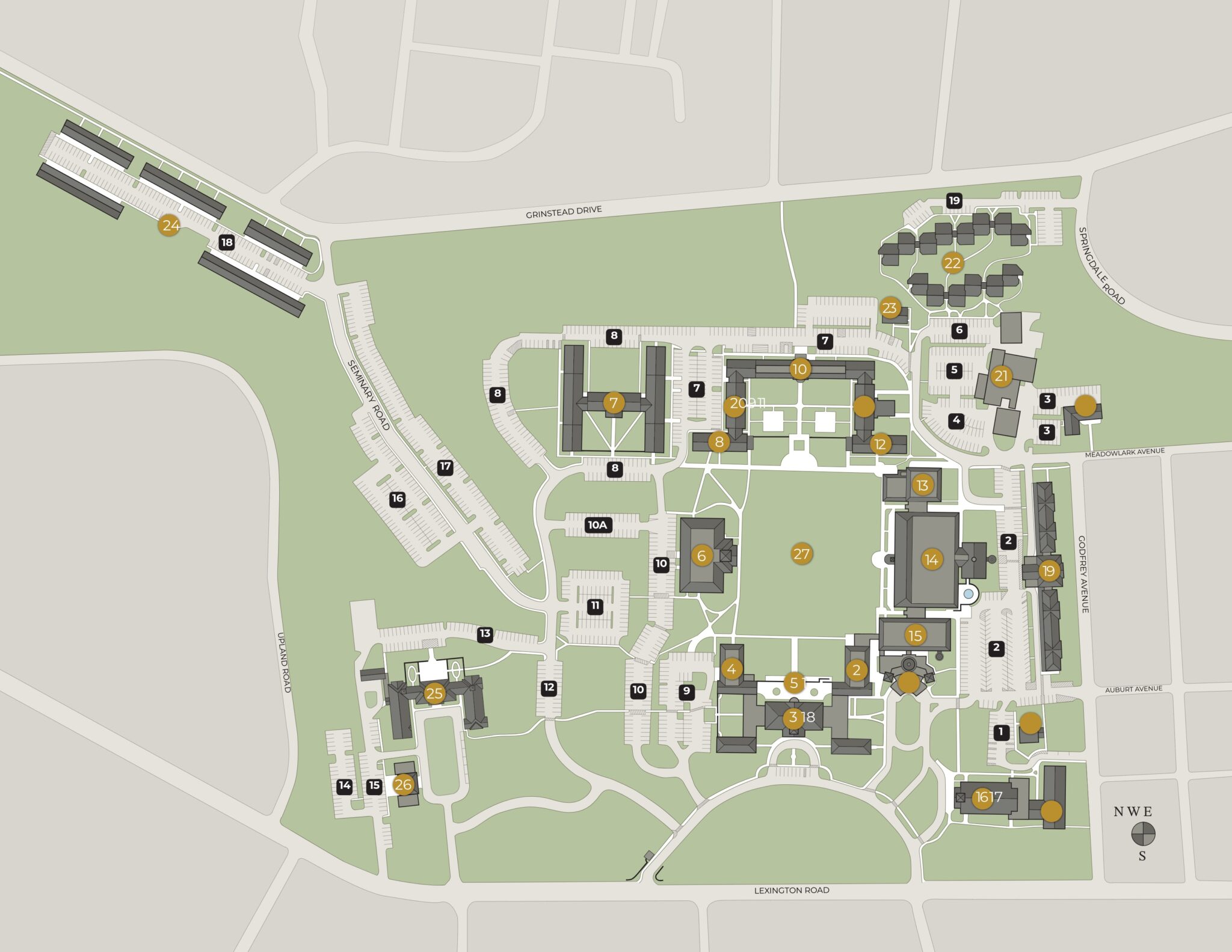 Campus Maps - The Southern Baptist Theological Seminary